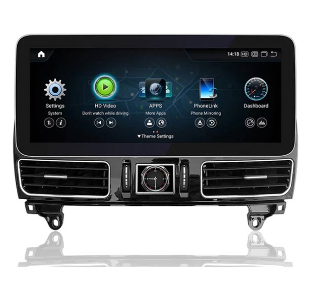 12.3'' Android 14 GPS for Mercedes-Benz ML W166/ GL X166/GLE W166/ GLS