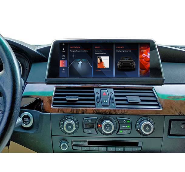 10.25'' BMW 3/5 Series E90 E60 Android 13 GPS Screen wireless CarPlay